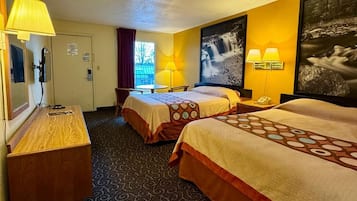 Quarto casal básico | Wi-Fi de cortesia, acesso para cadeiras de rodas