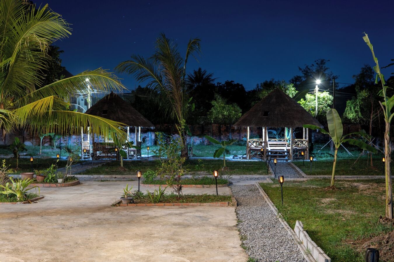 Terrenos do alojamento