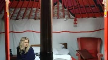 Tenda, vista para o pátio