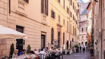 Refeições ao ar livre