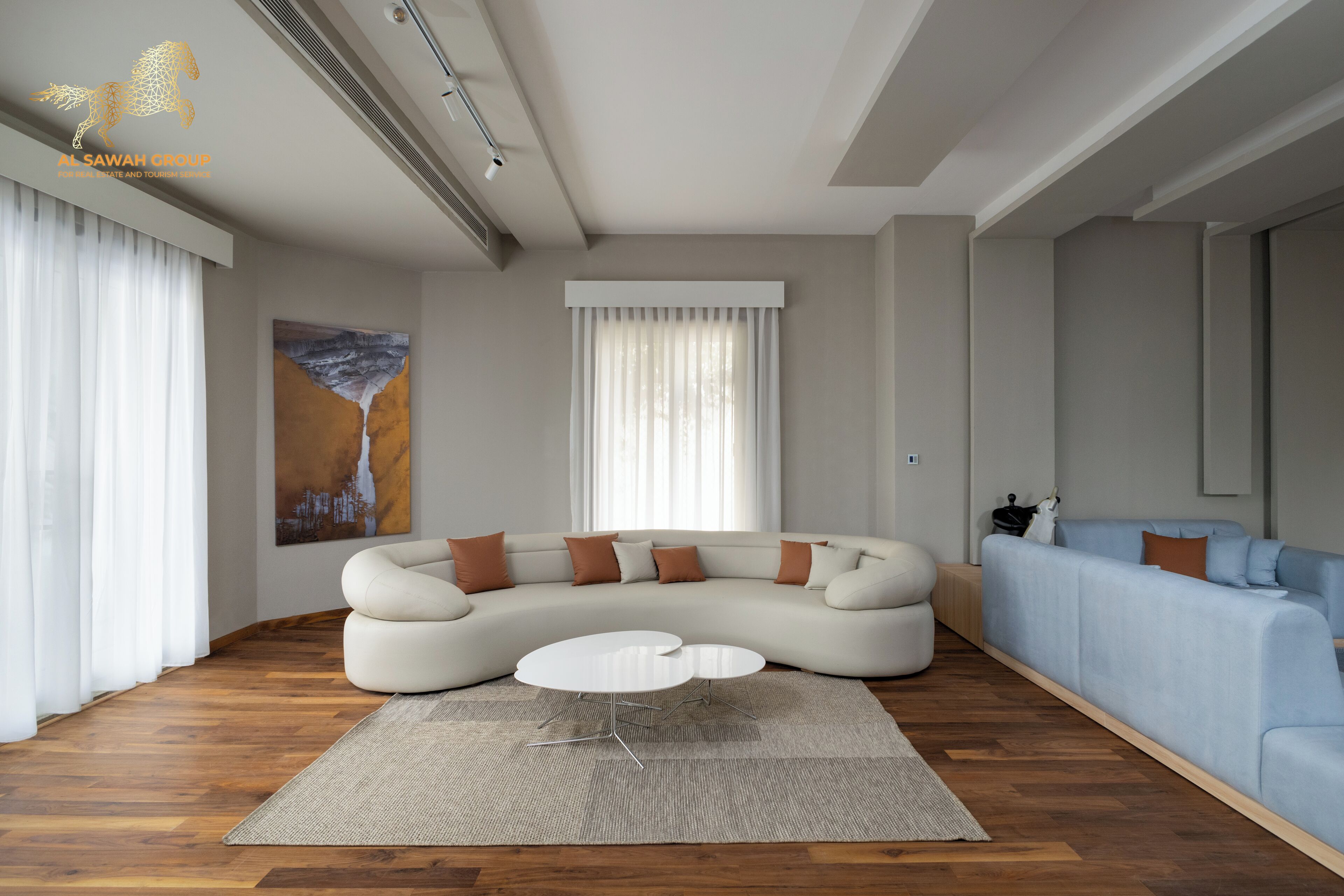 Villa Superior, 5 quartos, vista para a piscina, no piso executivo | Sala de estar