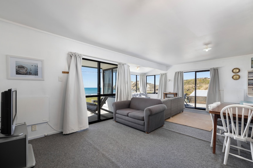 On The Beach At Castlepoint - Castlepoint