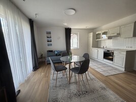 Suite Clássica, acessível, casa de banho privativa (Turmsuite) | Lounge