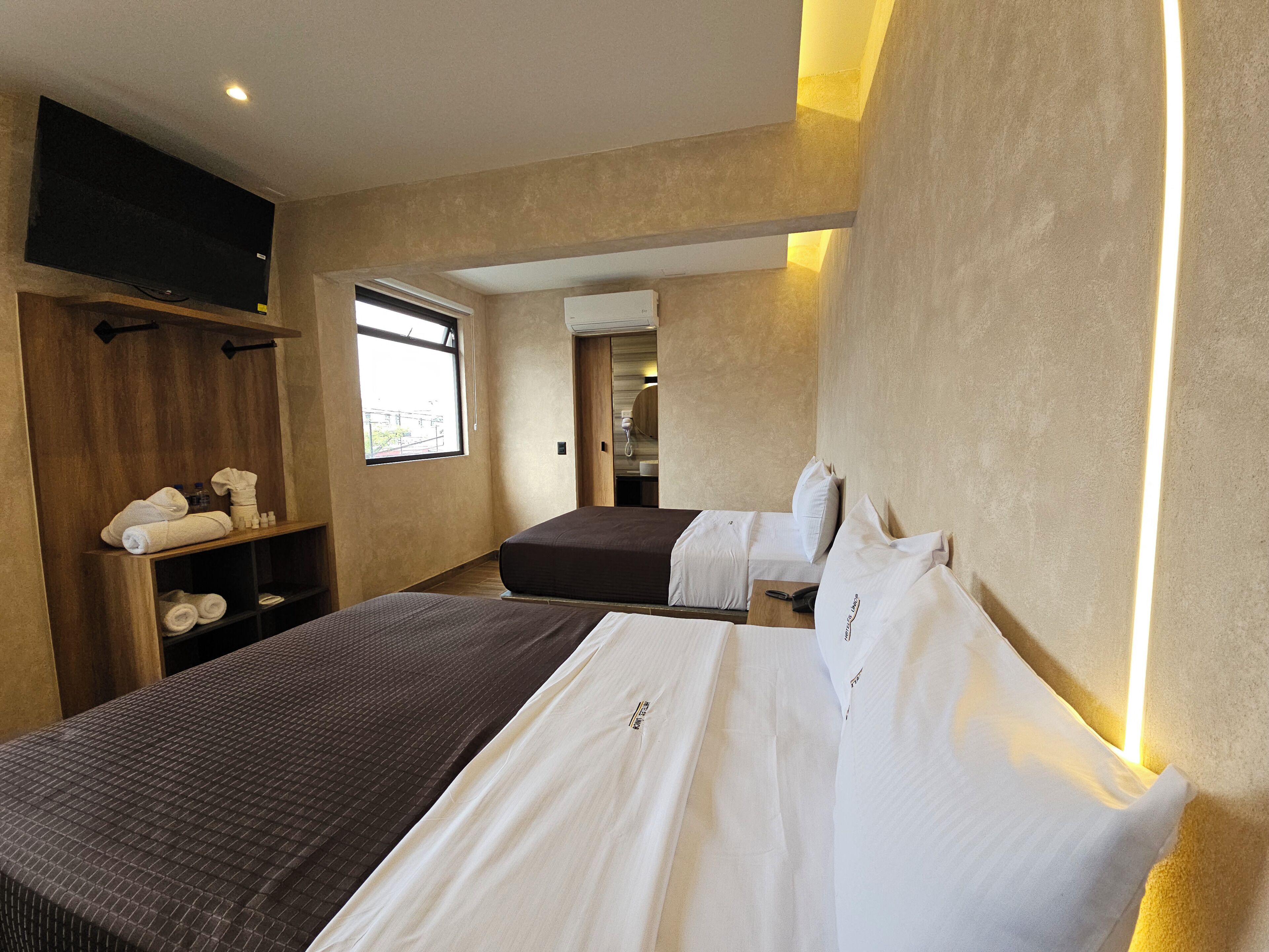 Quarto Duplo Comfort | Ferro/tábua de engomar, Wi-fi grátis 