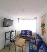 Apartamento Familiar, vista para a montanha | Sala de estar