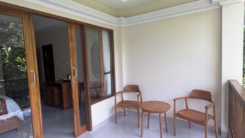 Quarto casal ou duplo superior | Terraço/pátio