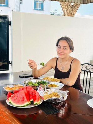 Opções para refeição ao ar livre