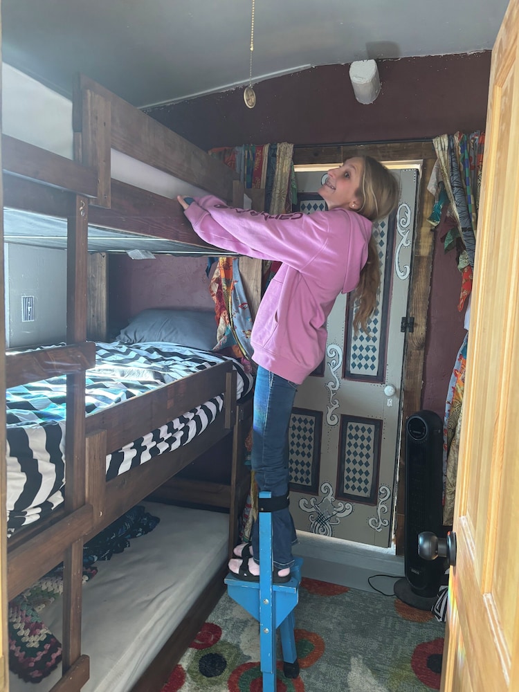 Circus inspired lodging studio supporting community, creativity, and ...