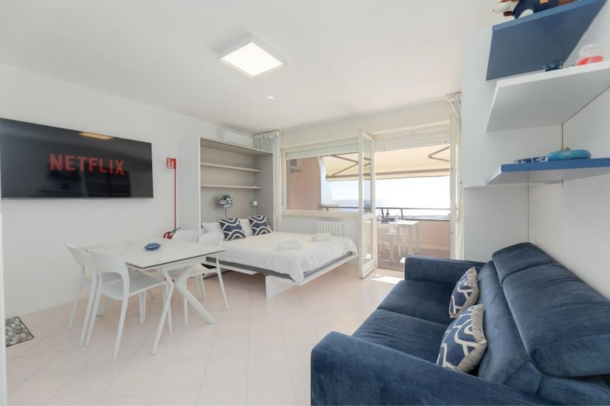 Sanremo Blue House | Vista Mare E Terrazzo - Ospedaletti