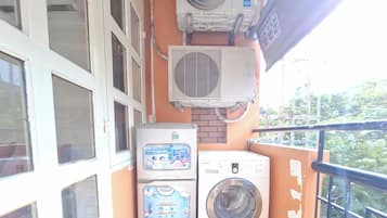 Quarto Duplo, varanda, Vista para a cidade | Interior