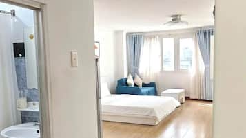 Apartamento, varanda, Vista para a cidade | Secretária, Wi-fi grátis