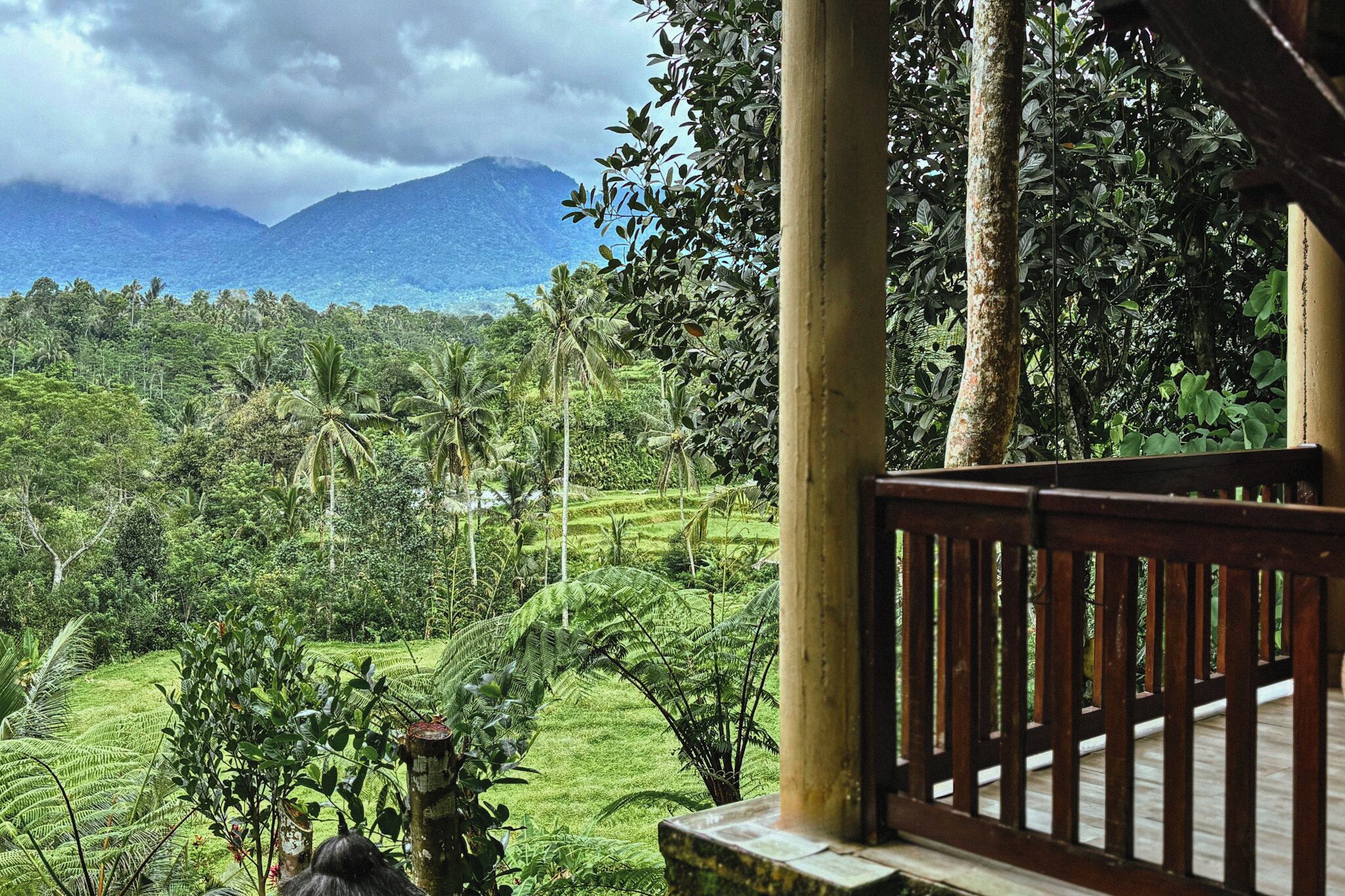 Villa, vista para a montanha | Vista do quarto