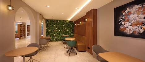 Sala de estar do lobby