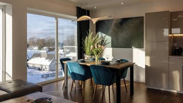 Apartamento (18) | Área de estar | TV de tela plana