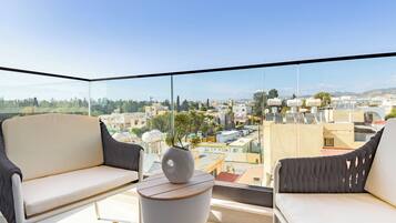 Apartamento, 2 quartos, terraço | Sacada