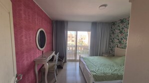 Apartamento Familiar, 1 quarto, vista para a praia | Ferro/tábua de engomar 