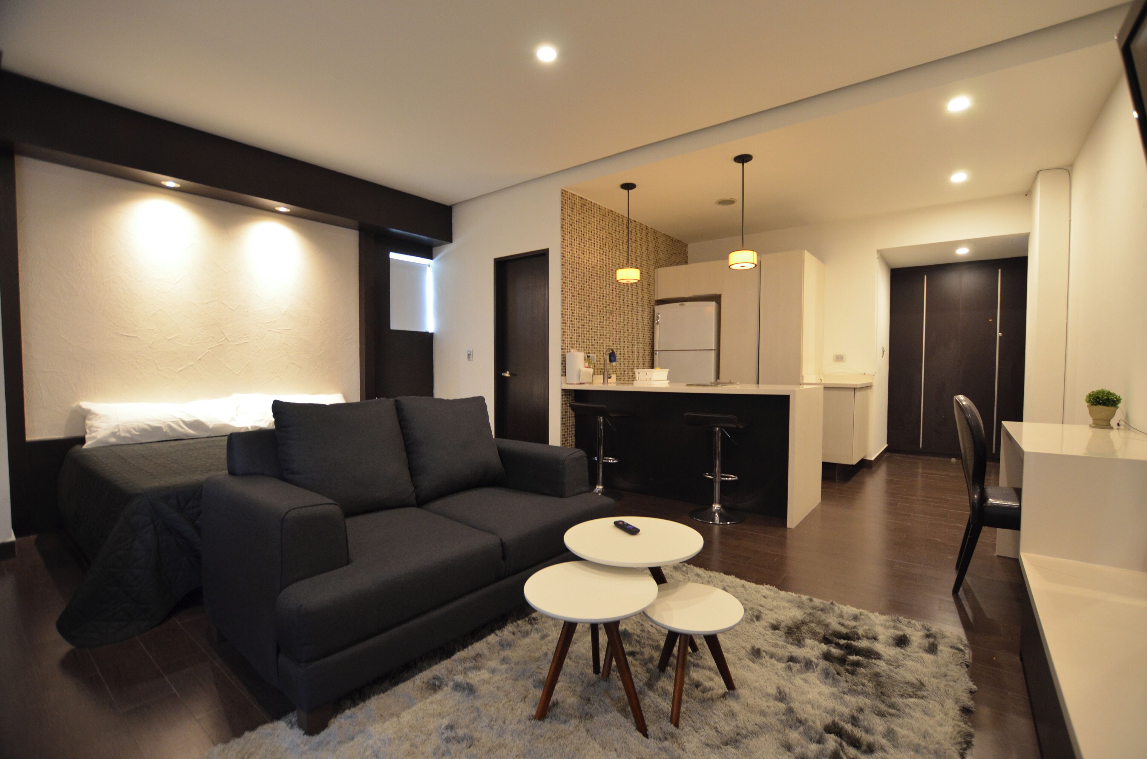 Estúdio Empresarial, varanda, Vista para a cidade | Com mobília individualizada, secretária 