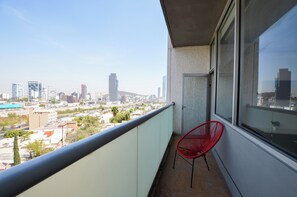 Vista para a cidade desde o alojamento