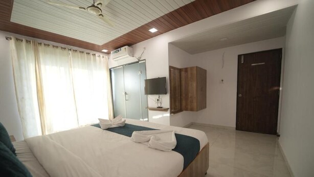Quarto luxo, vista para a montanha