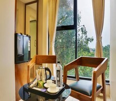 Quarto casal luxo | Opções para refeição