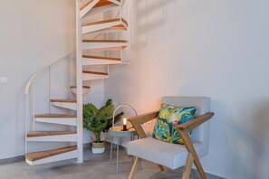 Loft Deluxe, vista para o mar | Interior