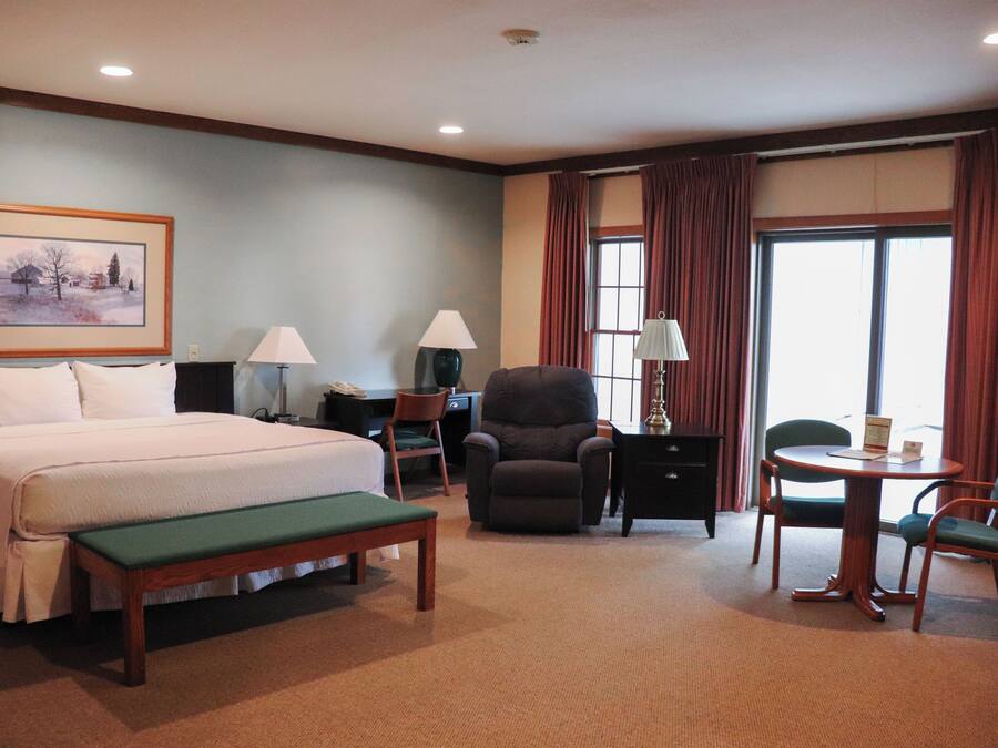 Quarto solteiro luxo, 1 cama King