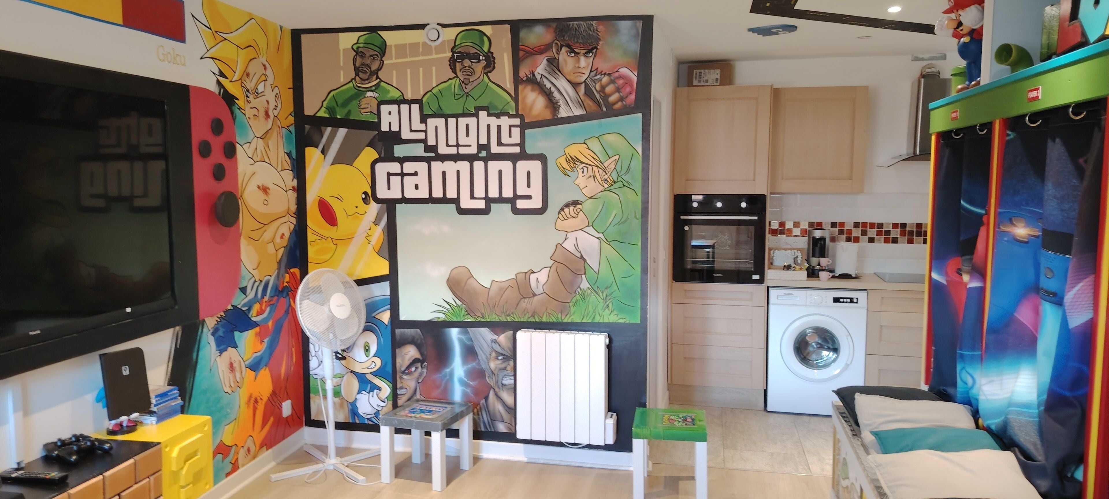 Maison Game.\n Avec Grand éCran, à 10 Minutes De Roissy-cdg.\nidéal Pour Tous. - Plailly