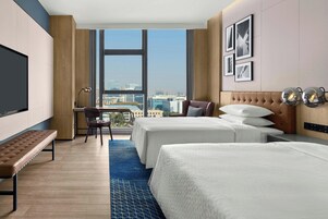 Quarto Standard, 2 camas de casal, Vista para a cidade