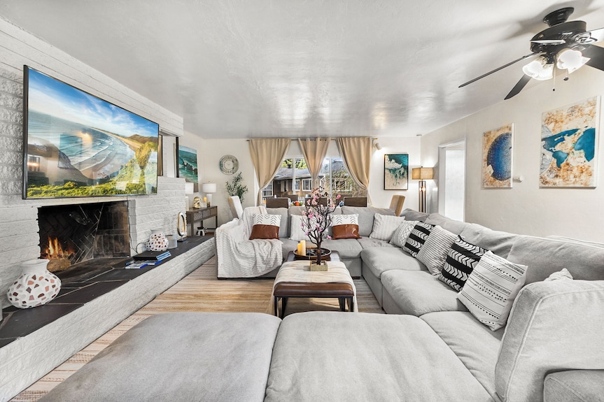 Spacious 4br/2bth King Bed Ranch Style, Prime Area - 拉米薩