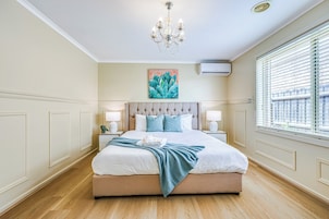 Casa geminada, vista para o jardim | Ferros/tábuas de passar roupa, Wi-Fi de cortesia