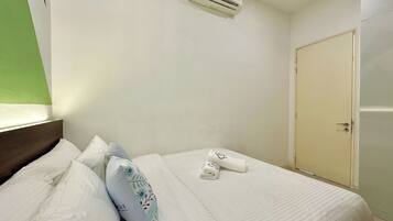 Apartamento Superior, 2 quartos, varanda, Vista para a cidade | Cortinas/cortinados opacos, ferro/tábua de engomar, Wi-fi grátis