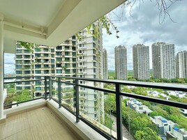 Apartamento elite, 3 quartos, sacada, vista para a cidade | Vista da sacada