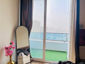 Estúdio de Luxo, varanda, Vista para a cidade | Interior