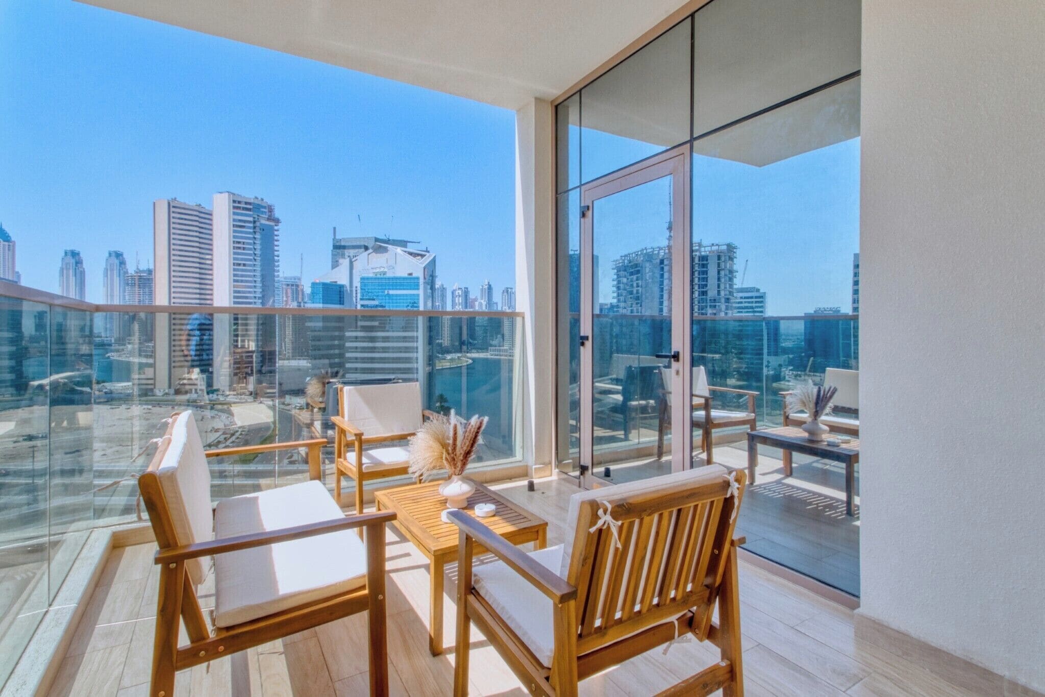 Apartamento de Luxo, Vista para a cidade | Terrenos do alojamento