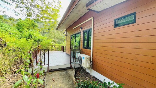 Quarto, 1 quarto, fumadores, terraço | Terrenos do alojamento