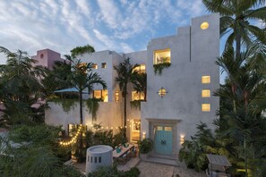 Vila, vista para a praia | Fachada