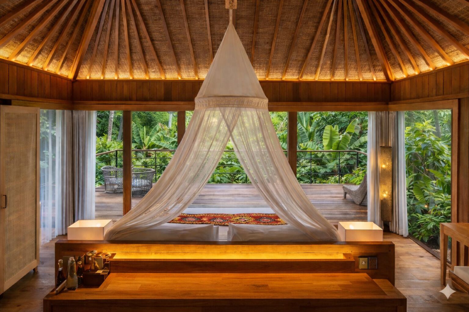 Vila premium, 2 quartos, para não fumantes, piscina particular | Frigobar, Wi-Fi de cortesia, roupa de cama