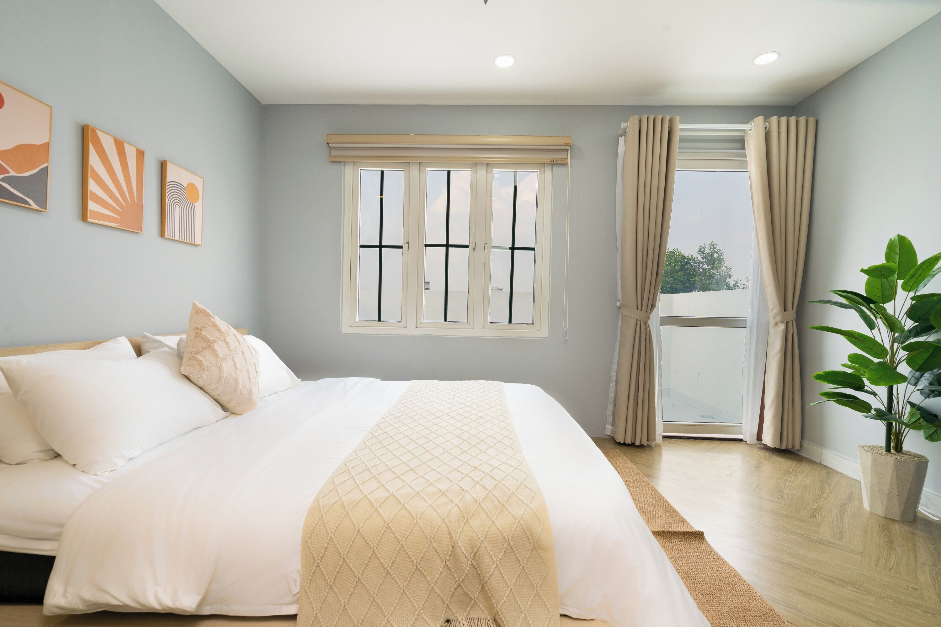 Quarto Duplo de Luxo, Vista para a cidade | Wi-fi grátis 