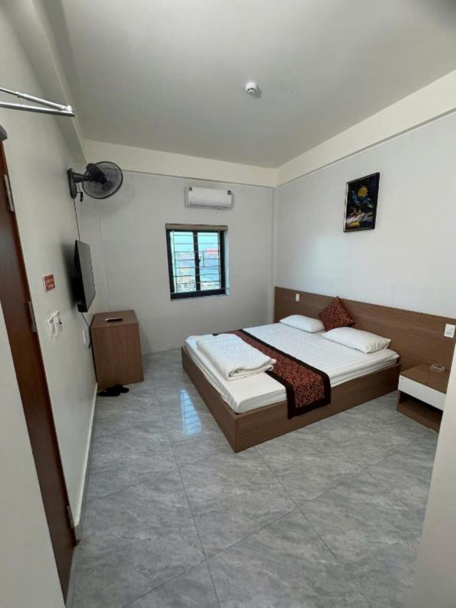 Quarto casal | Frigobar, cortinas blackout, Wi-Fi de cortesia, roupa de cama