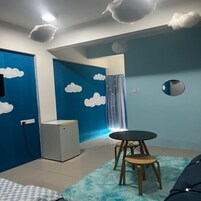 Quarto família | Parte interna