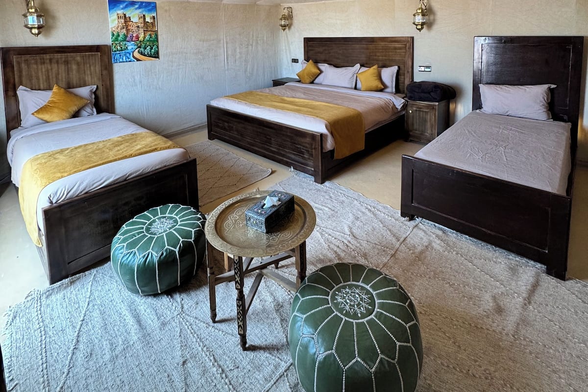 Quarto Triplo Deluxe, vista deserto | Quartos insonorizados, Wi-fi grátis