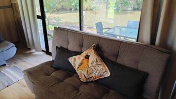 Suite Clássica, vista para o lago | Sala de estar