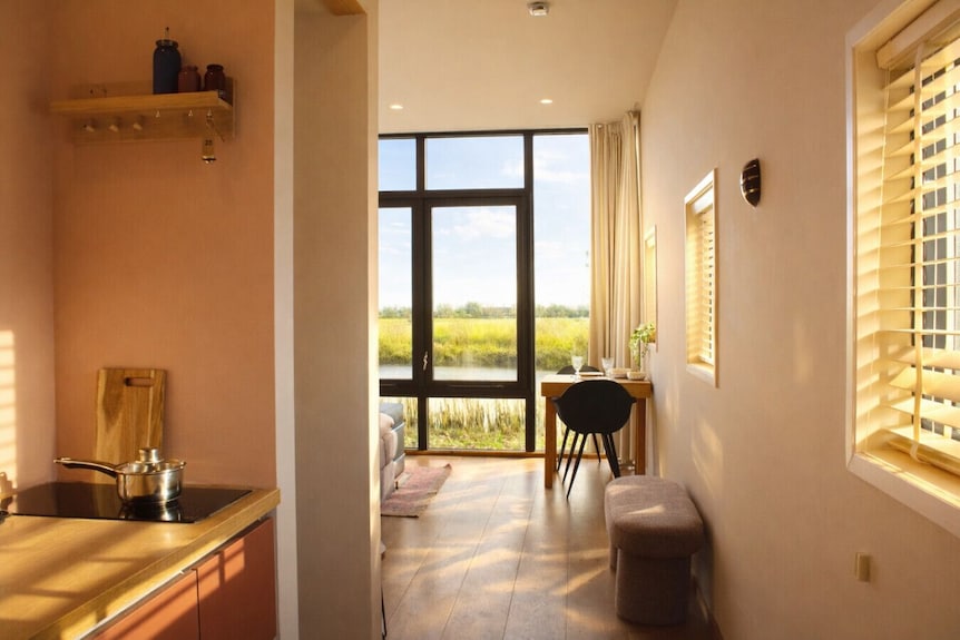 Tiny House Cabin Aan Elfstedenwater Bij Leeuwarden - Leeuwarden