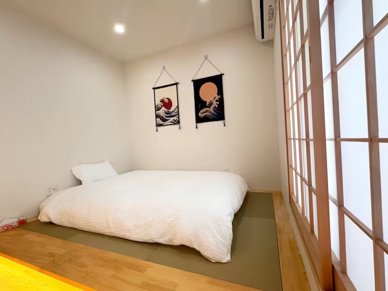 天下茶屋+岸里车站徒步5分钟/心斋桥、难波、难波、usj、关西机场/日式和风三卧6人/双卫浴+烘干机 - Japan