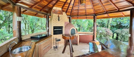 Apartamento | Opções para refeição ao ar livre