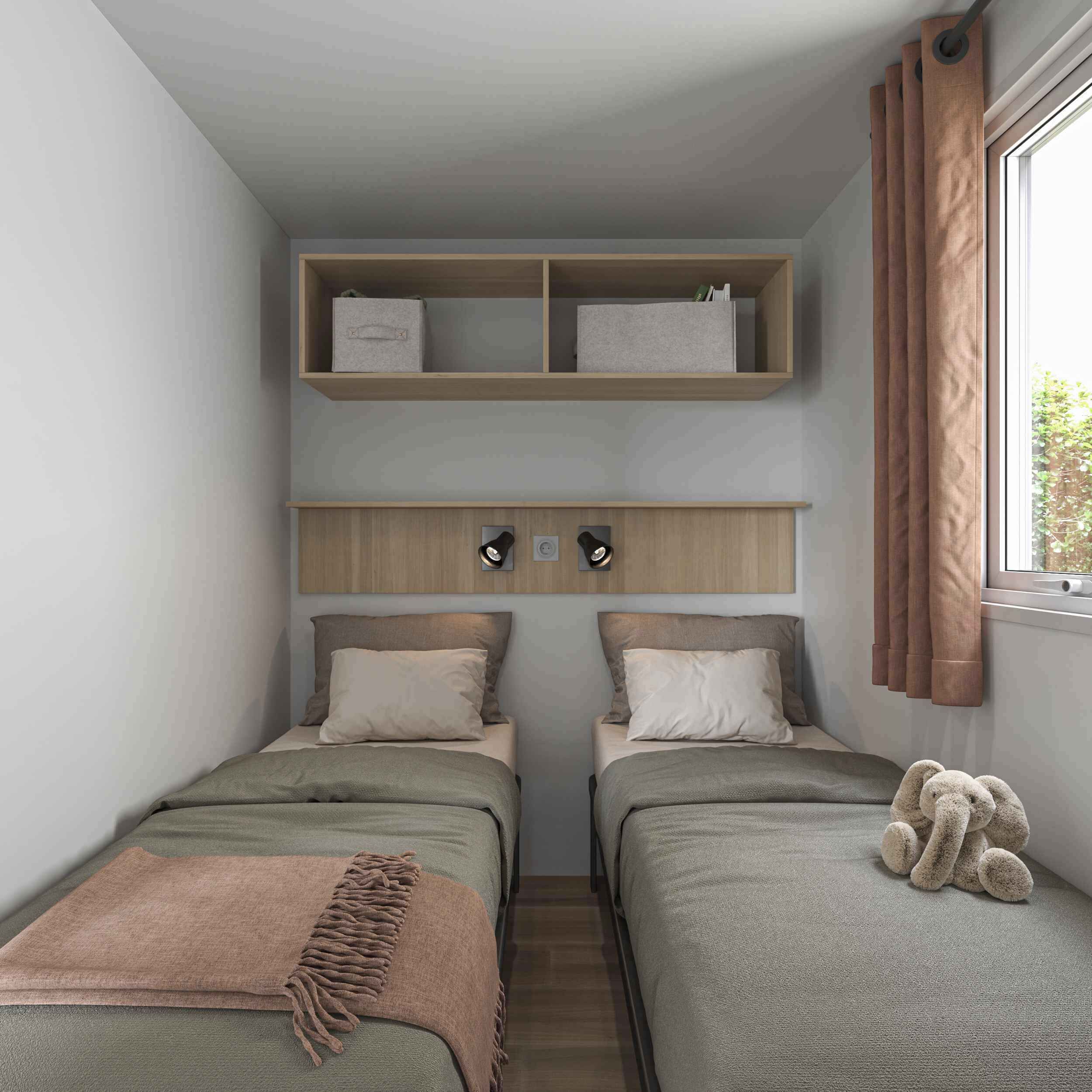 Camping 4* | Parc Aquatique | Mobil-home Tv Clim - Loches