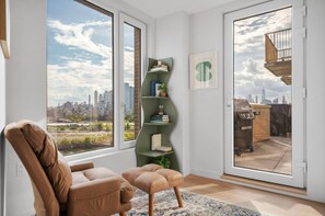 Penthouse Premium, 3 quartos, varanda | Sala de estar