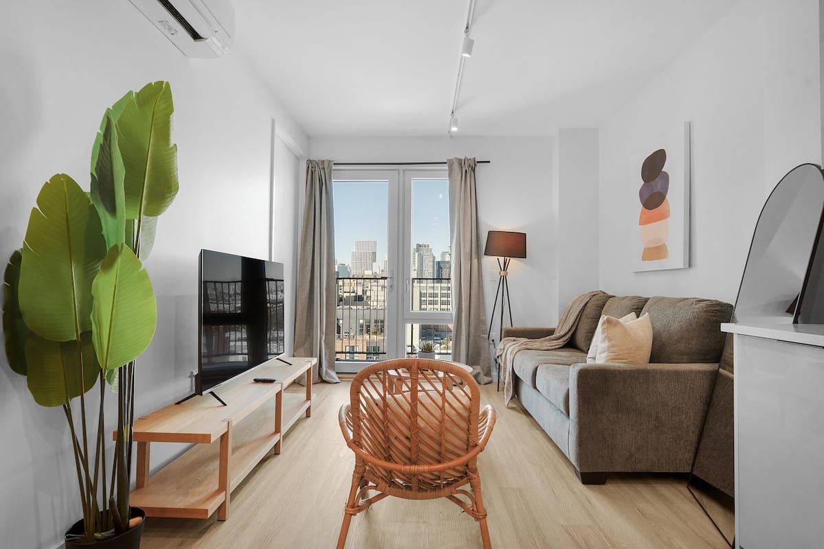 Apartamento Design, 2 quartos, 2 casas de banho | Sala de estar