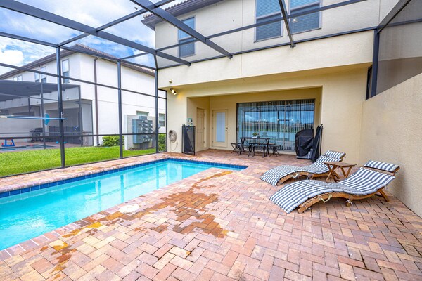 Flash 20 Off Amazing New Townhome With Pvt Pool And Access To Clubhouse Close To Disney - Level Up, Kissimmee
