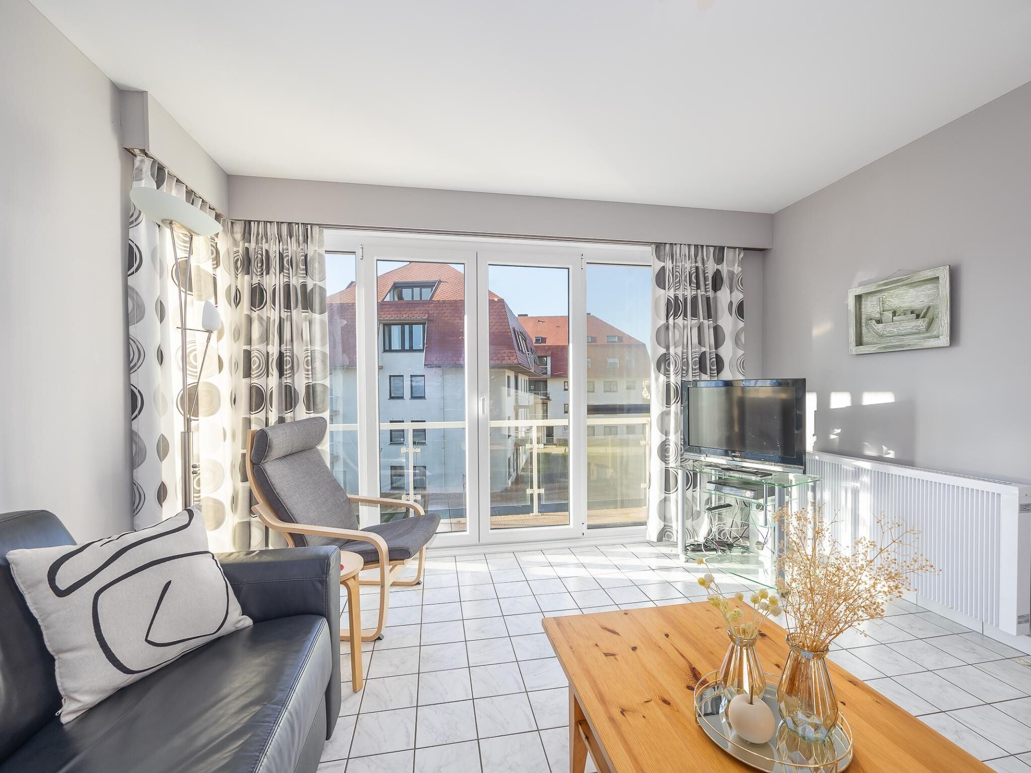 Helle Wohnung Mit 2 Schlafzimmern Und Garage - Nieuwpoort